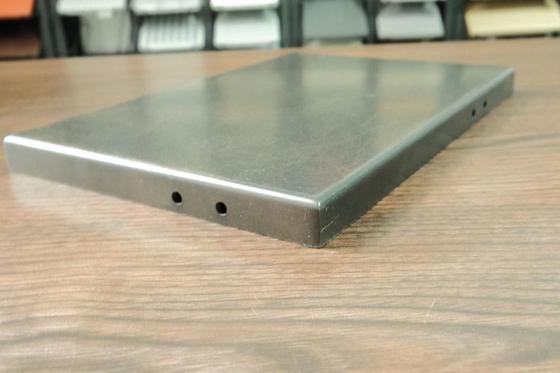 Flat White Aluminium Composite Sheet Veneer Cladding