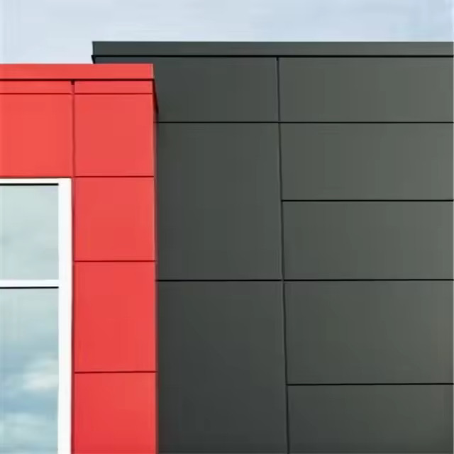 2400mm*6000mm Grey Fire-Resistant Curtain Wall Glazing System Class A